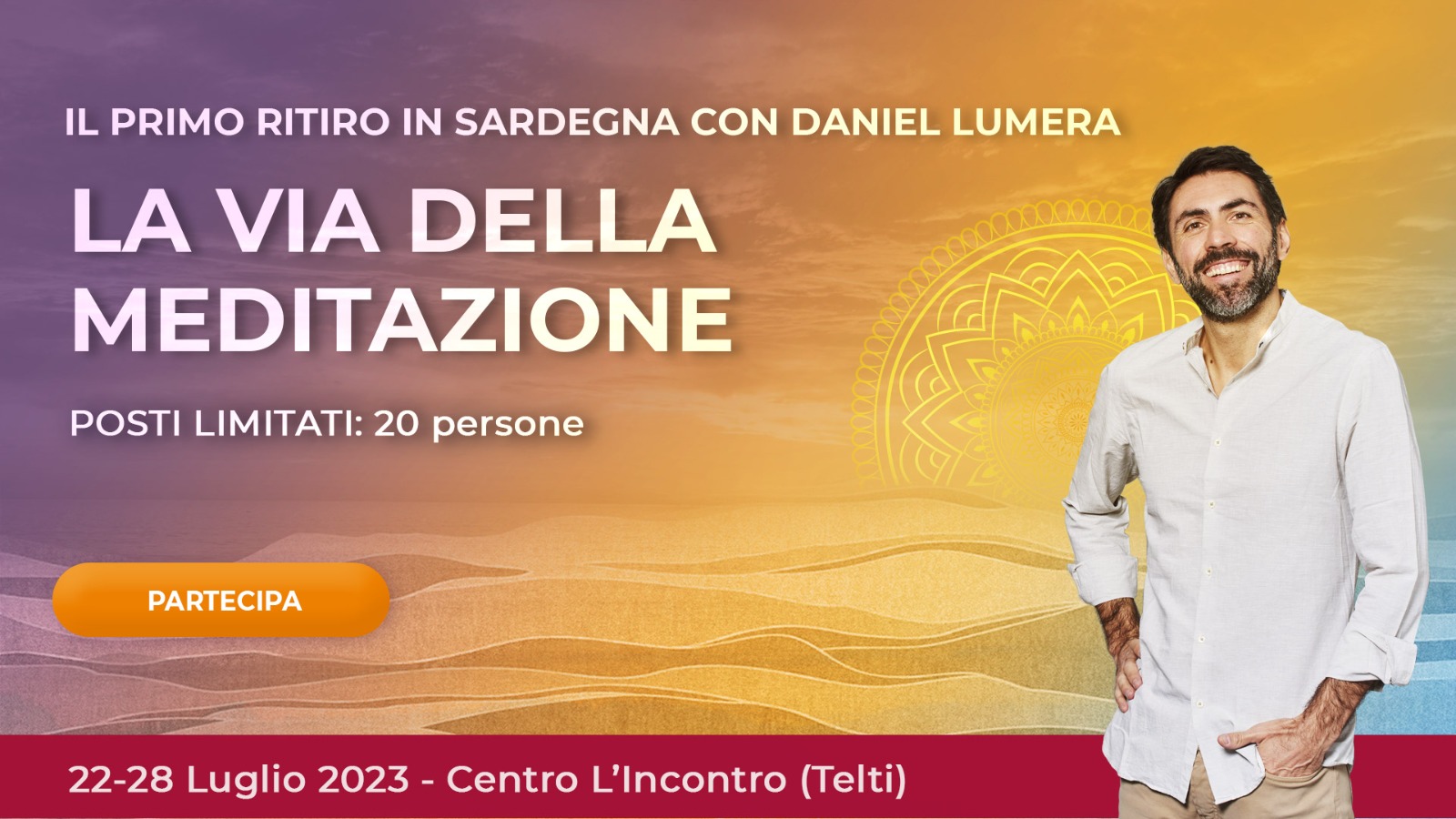 Il primo ritiro in Sardegna con Daniel Lumera: La Via della Meditazione ...
