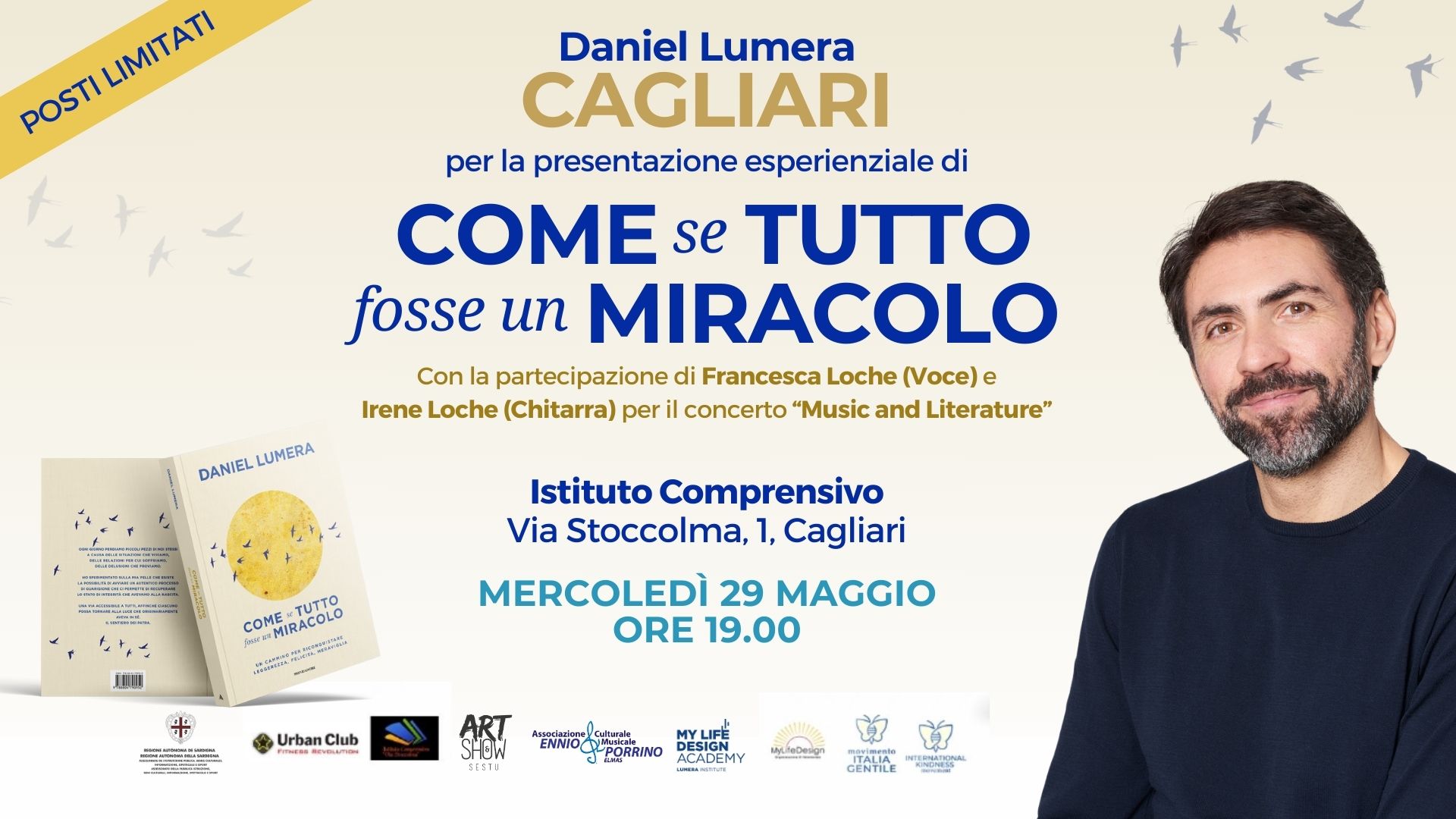 Daniel Lumera a Cagliari | Come Se Tutto Fosse Un Miracolo - I Percorsi My Life Design